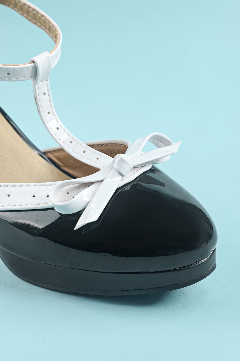 Vintage Red T-Strap Heels – queendancer